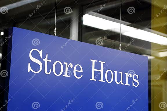 Store hours sign stock image. Image of enter, signage - 29336613