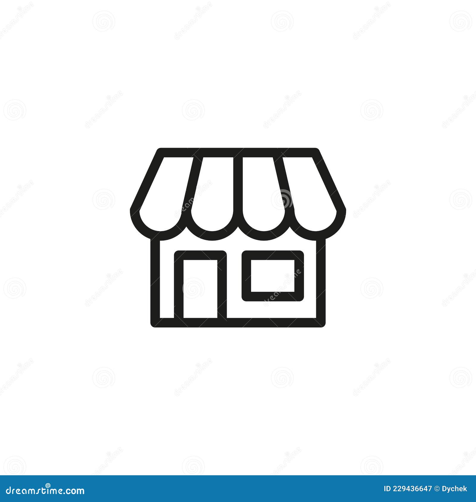 Simple Kiosk Terminal Icons Cartoon Vector | CartoonDealer.com #63355827