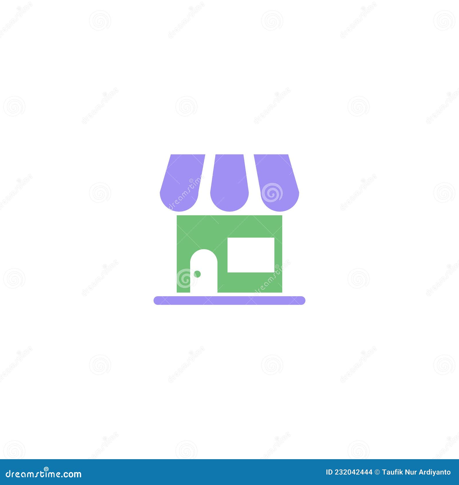 Store Icon Logo Design Template Stock Vector - Illustration of flat ...