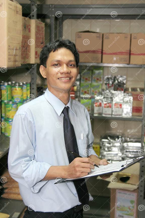 Store keeper stock photo. Image of logistic, young, accountant - 7356796
