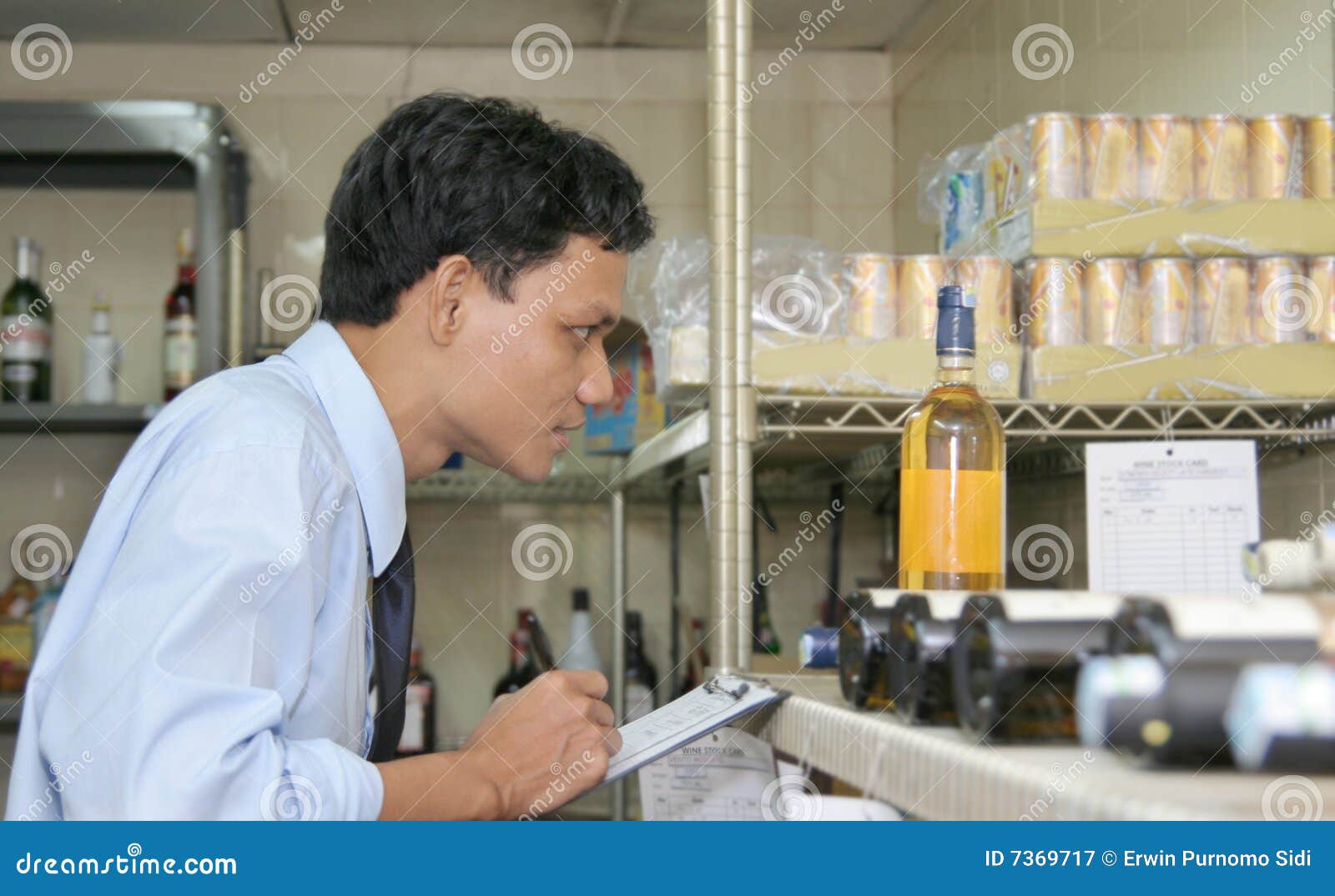 Store keeper stock image. Image of logistic, board, writing - 7369717