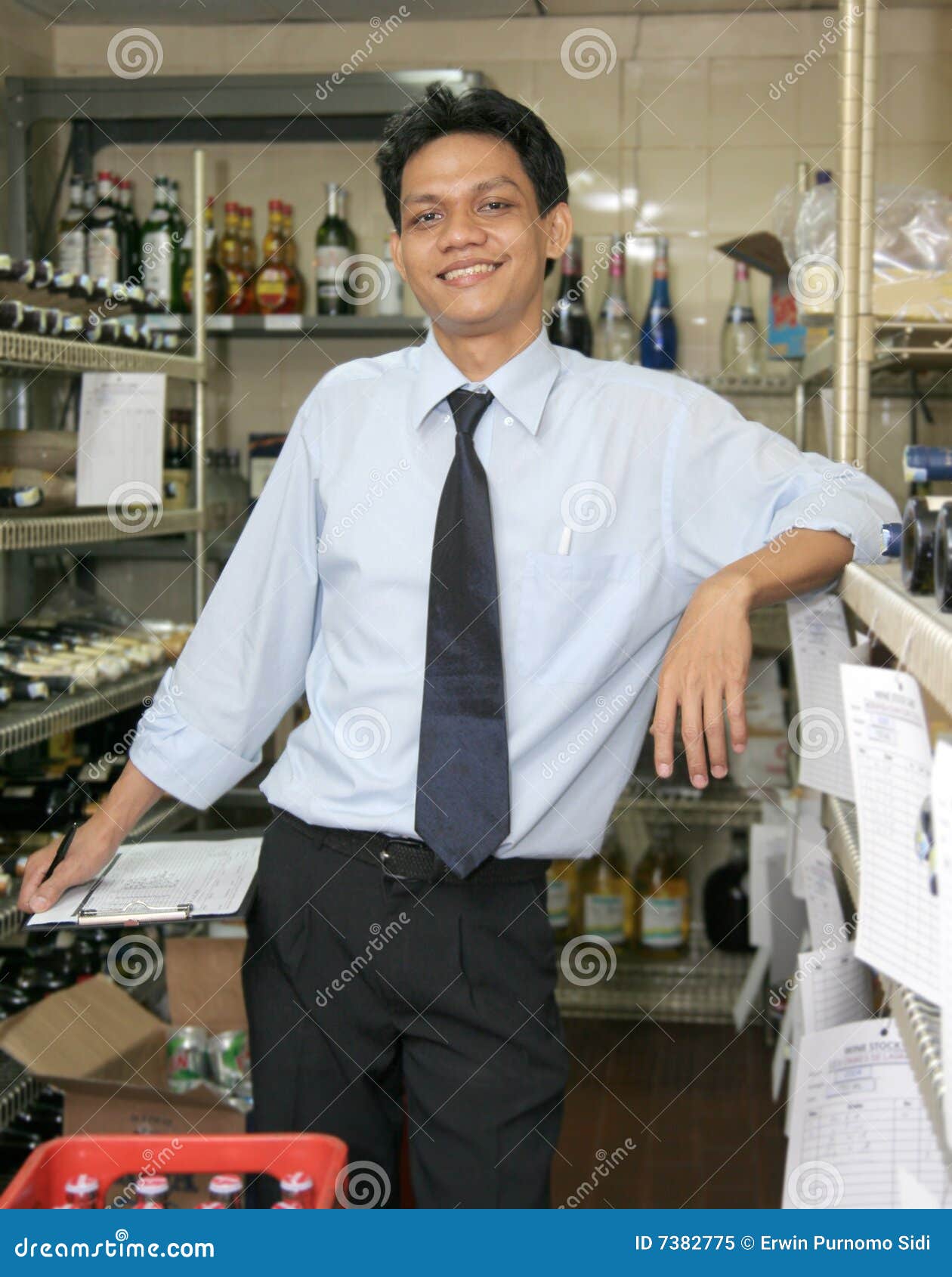 Store keeper stock image. Image of ware, accounting, employee - 7382775