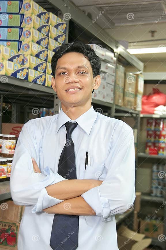 Store keeper stock photo. Image of occupation, department - 7466482