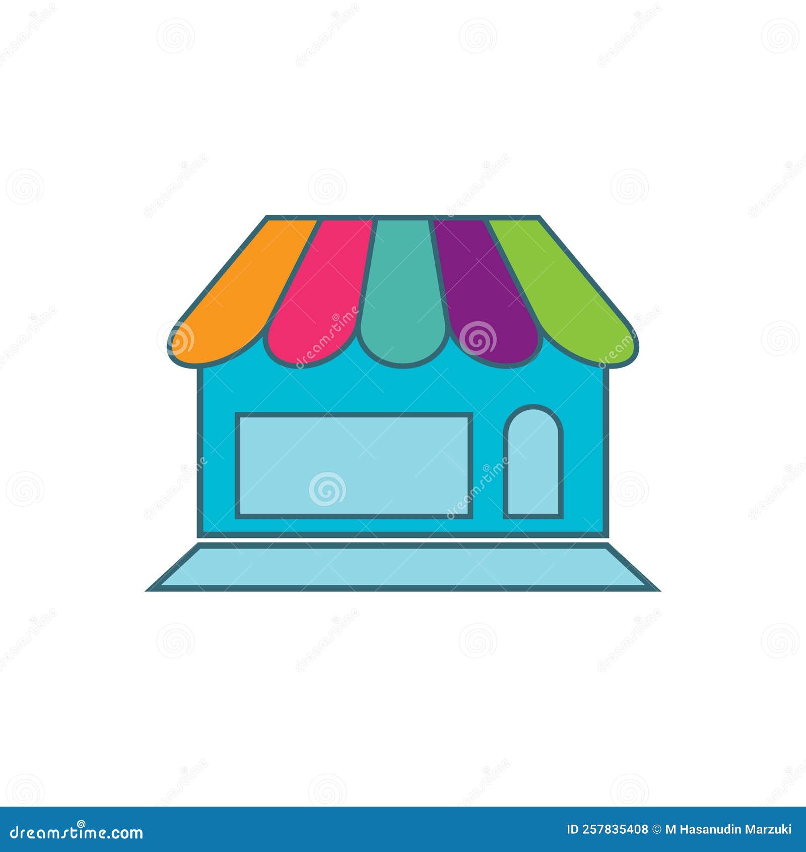 Store logo icon stock illustration. Illustration of food - 257835408