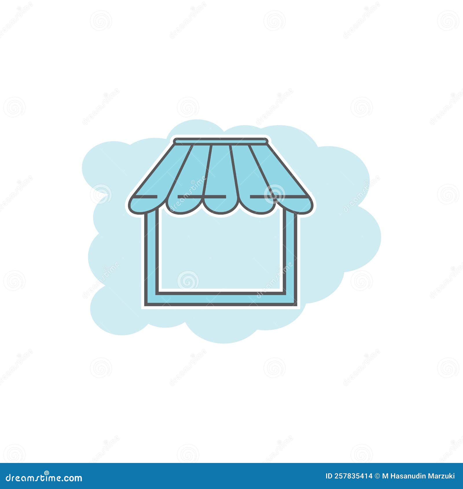 Store logo icon stock illustration. Illustration of front - 257835414