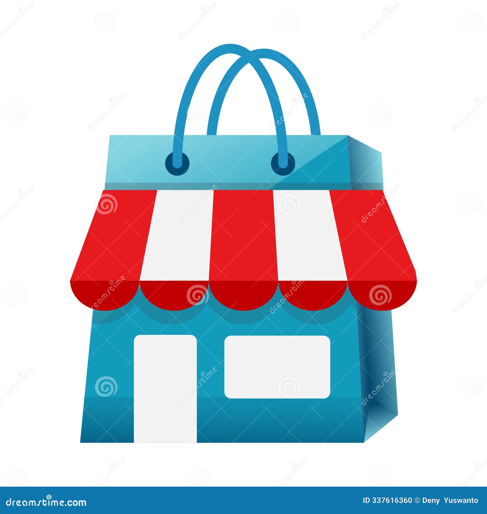 Online Shop, E-commers Logo Design Template Stock Illustration ...