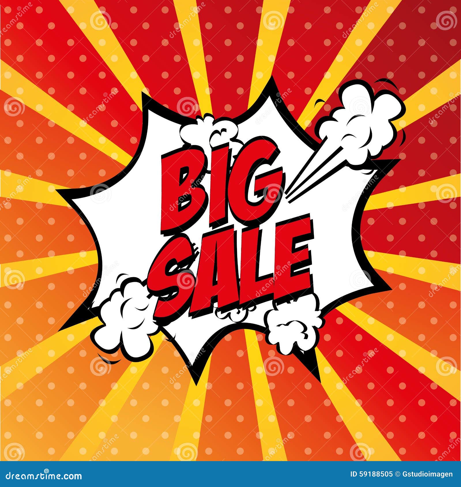 Store pop art label stock vector. Illustration of fashion - 59188505