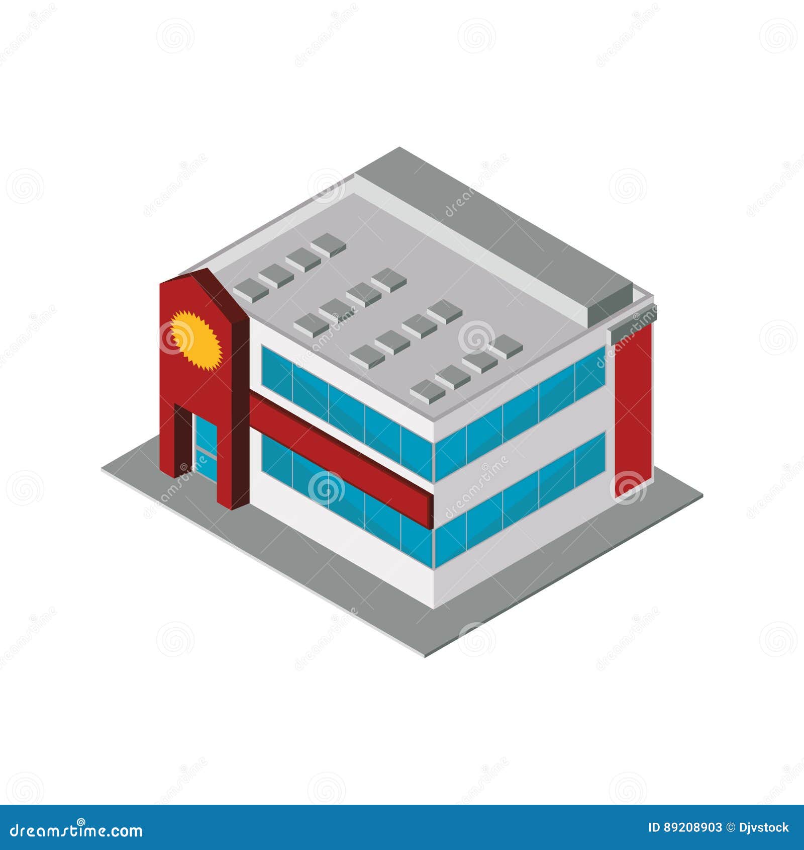 Store shop building stock illustration. Illustration of door - 89208903