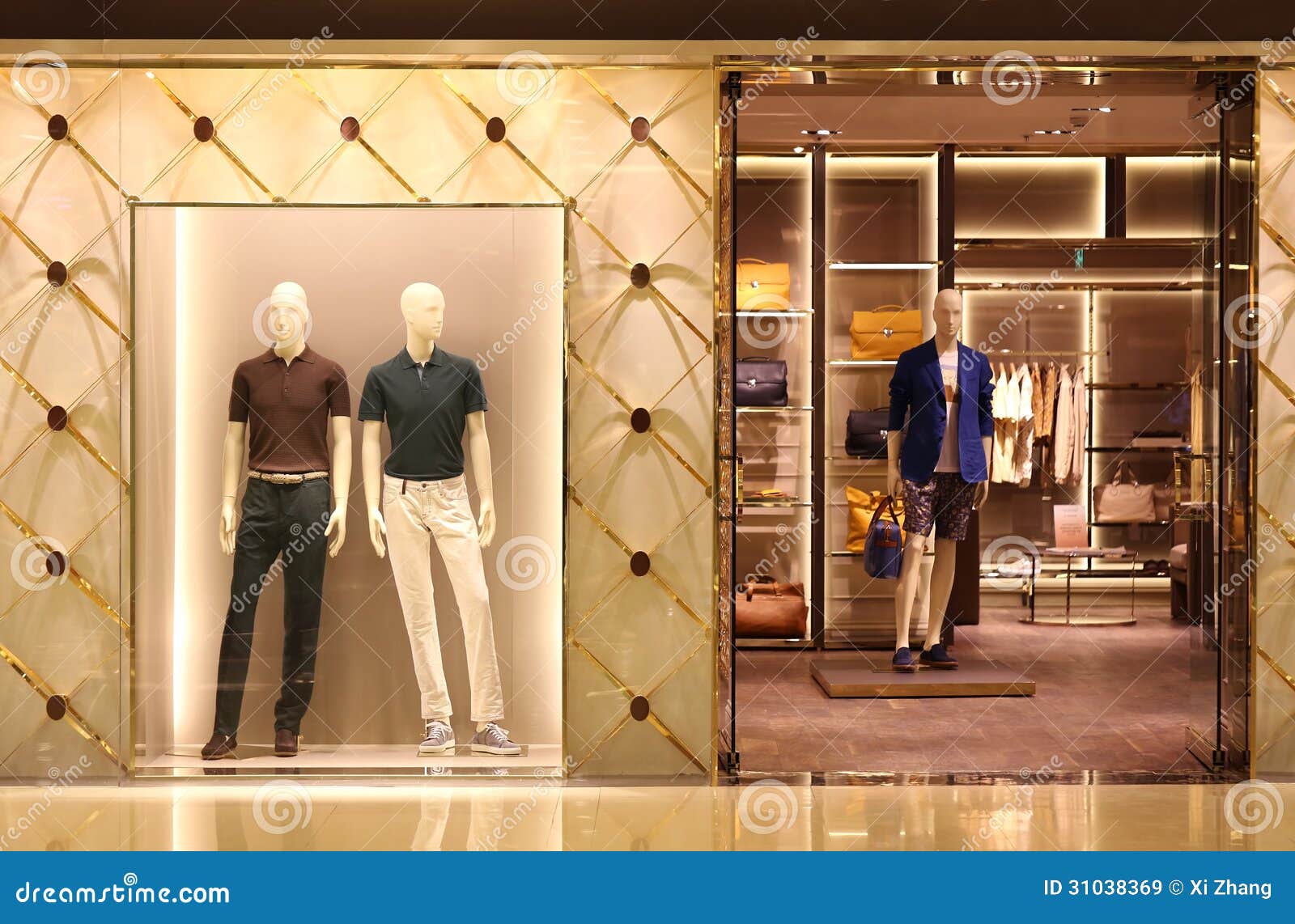 In Store Showcase modelo. imagen de archivo. Imagen de escaparate ...