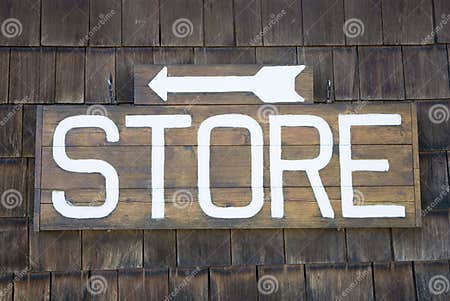 Store sign stock photo. Image of signage, weathered, retail - 7737852