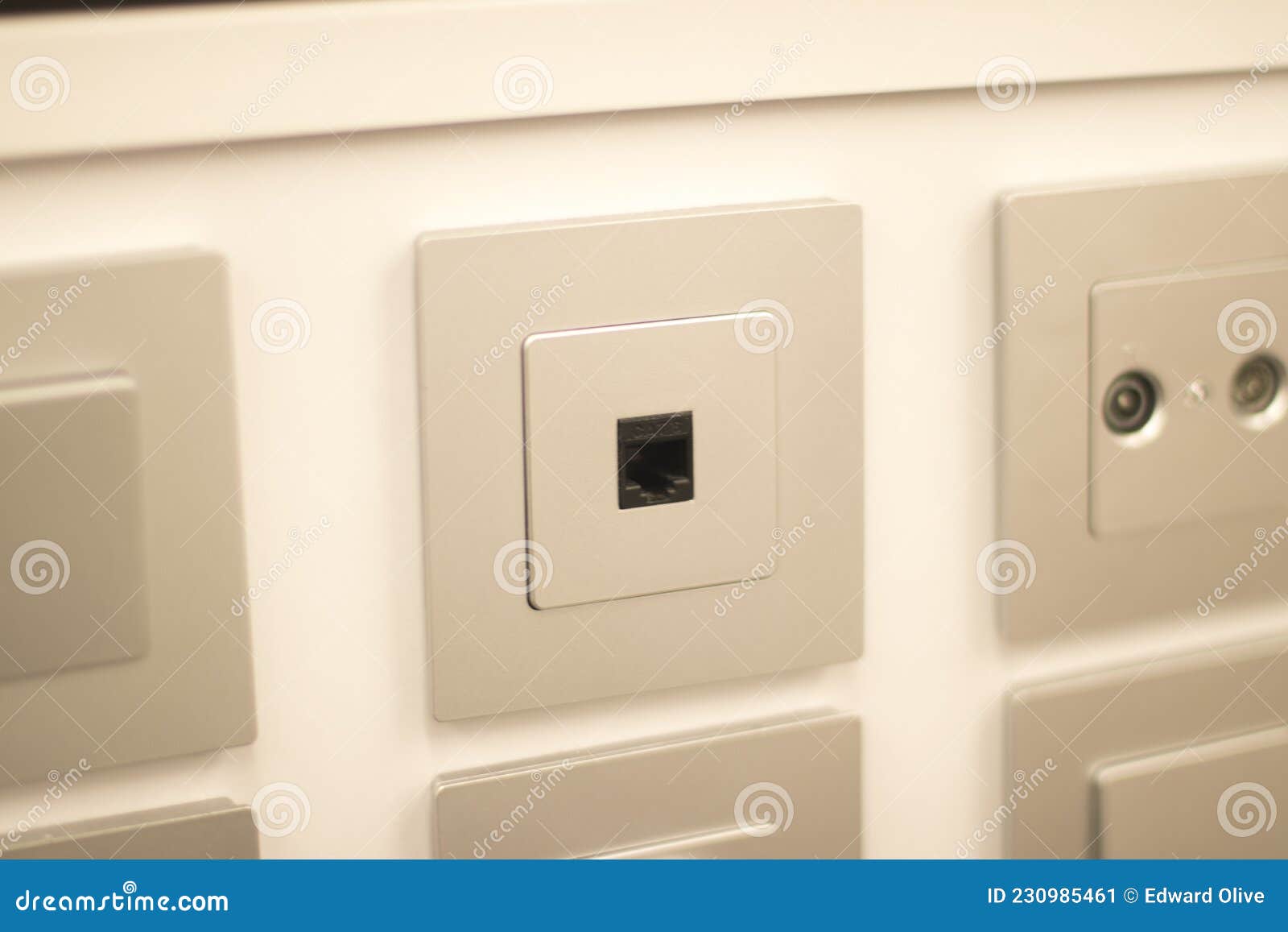 Store Socket Switch Display Stock Image - Image of device, design ...