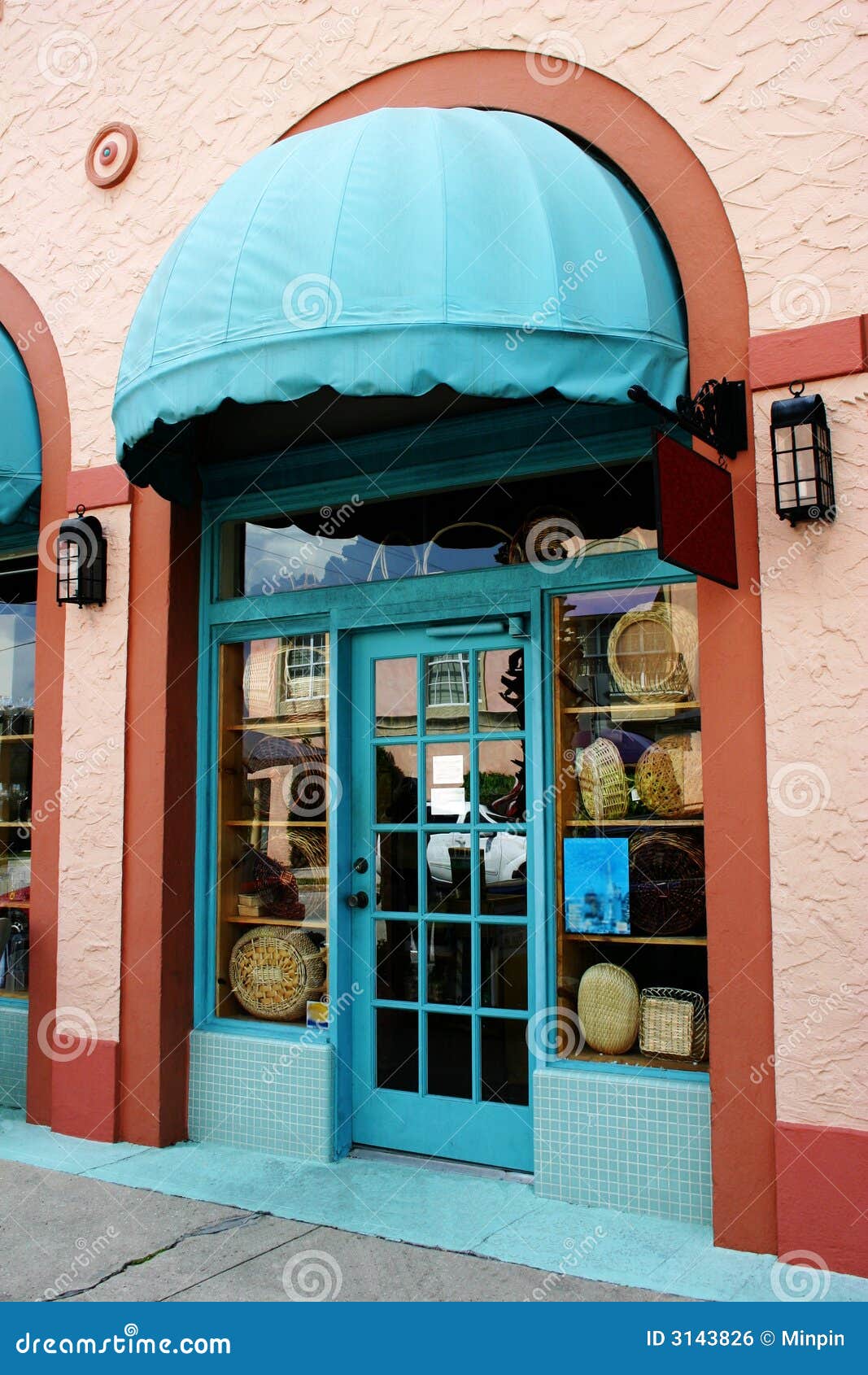 Storefront stock photo. Image of colorful, reflections - 3143826