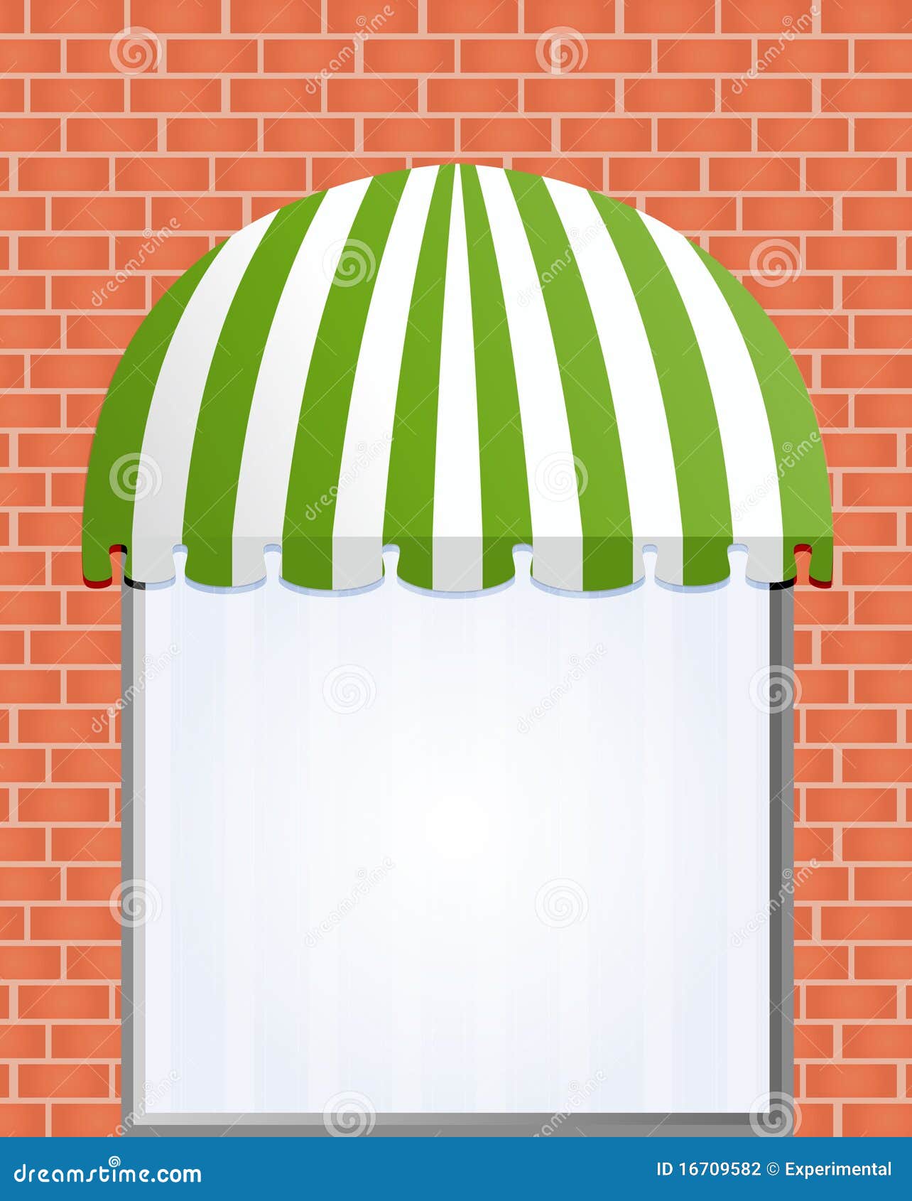 Storefront Awning Stripes Outline Vector | CartoonDealer.com #360232384