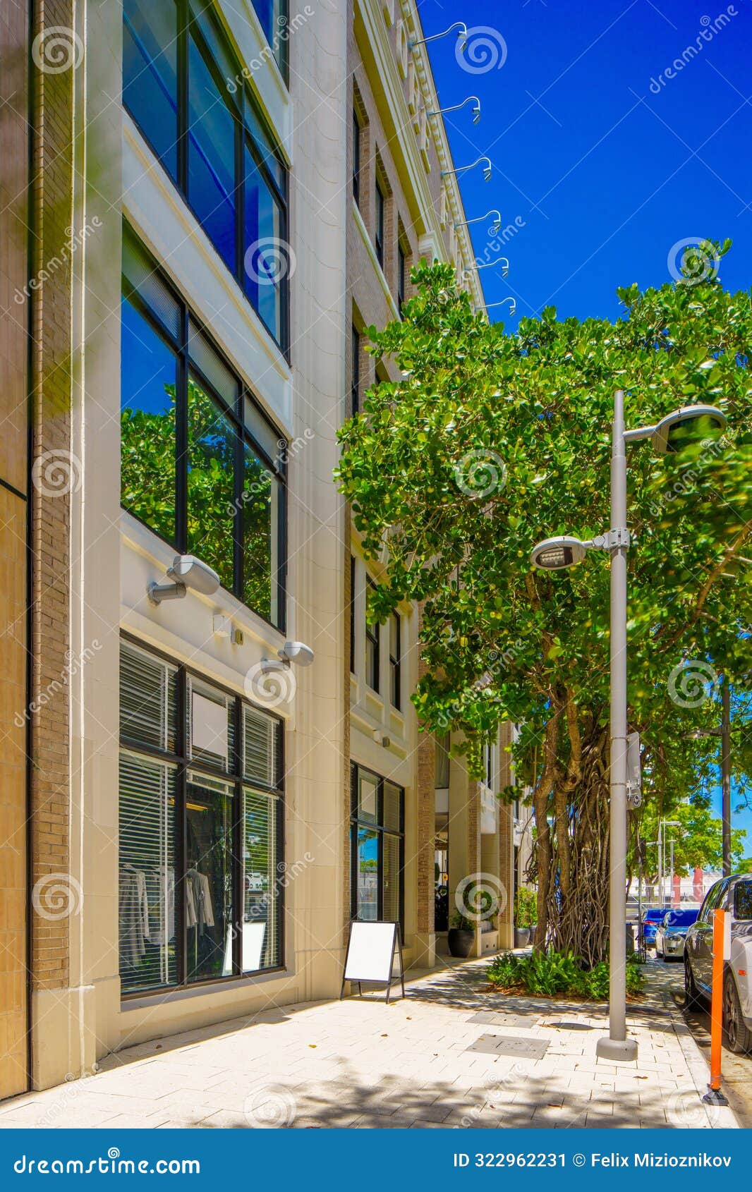 Storefronts at Miami Design District 2024 Stock Image - Image of ...