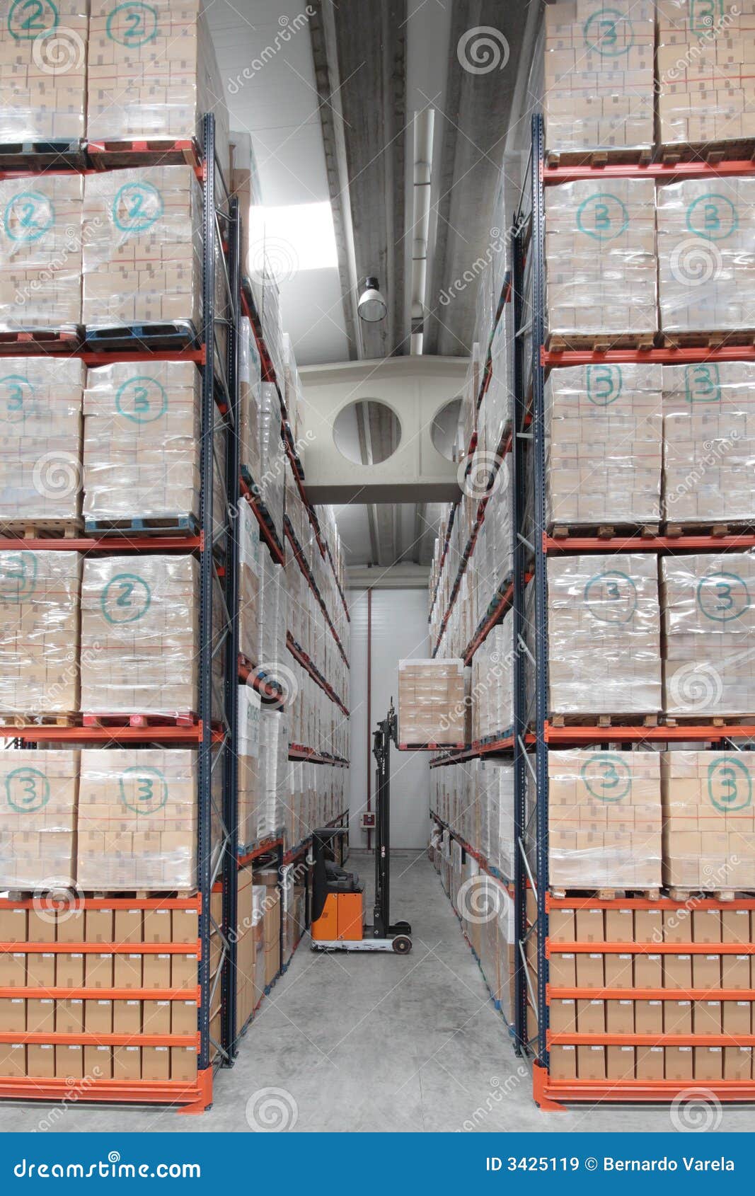 Storehouse stock image. Image of storage, stored, manufacture - 3425119