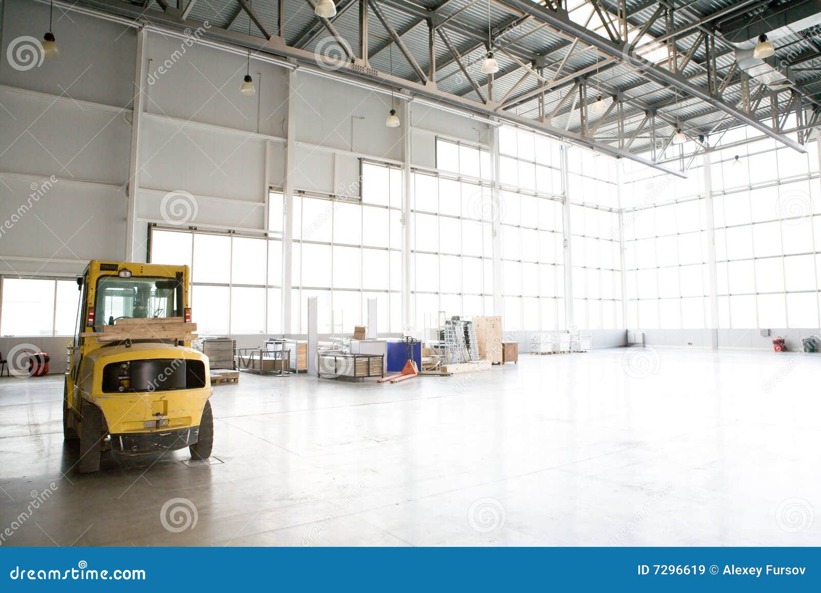 Storehouse stock image. Image of architecture, inside - 7296619