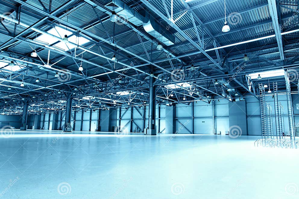 Storehouse stock image. Image of hall, room, industrial - 9113763