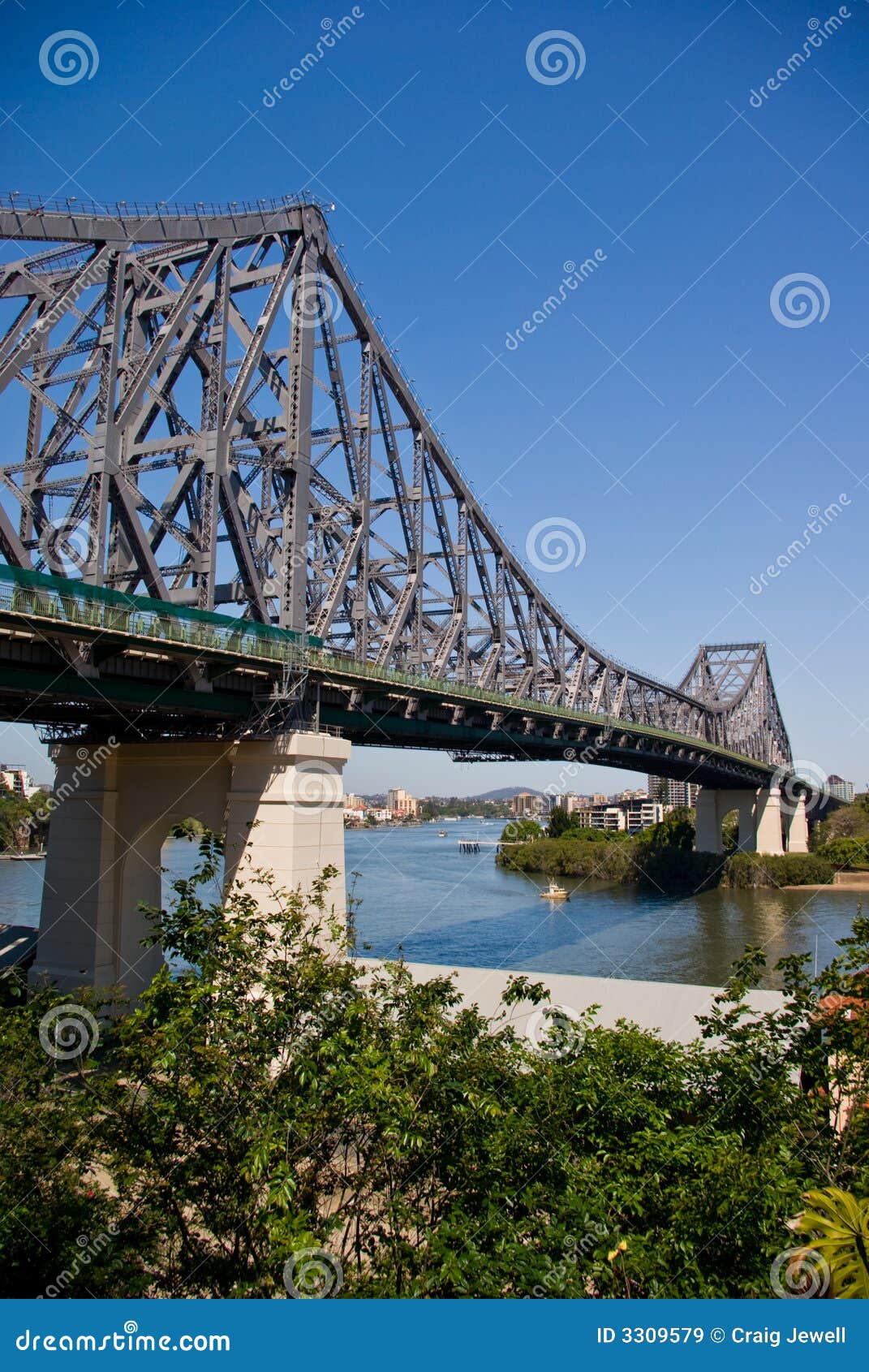 Storey Bridge (road Bridge) Stock Image - Image of construction ...