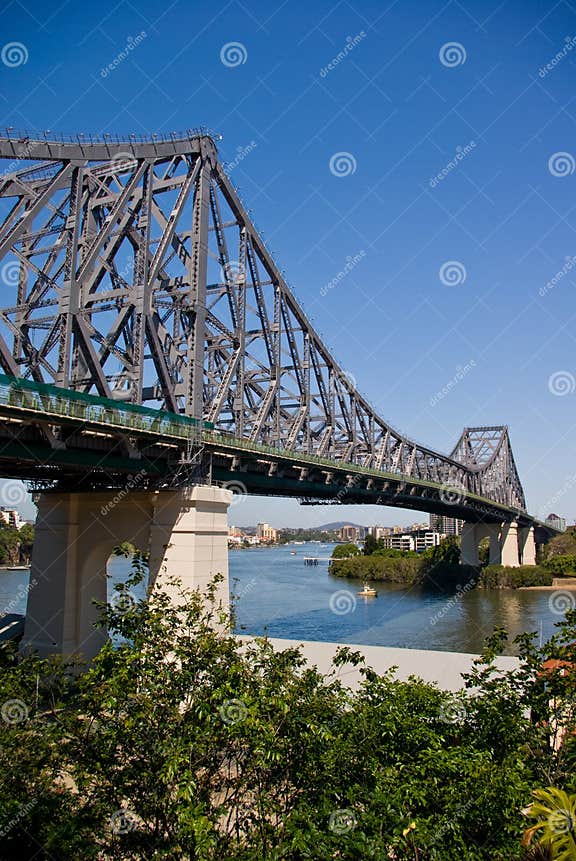 Storey Bridge (road Bridge) Stock Image - Image of construction ...