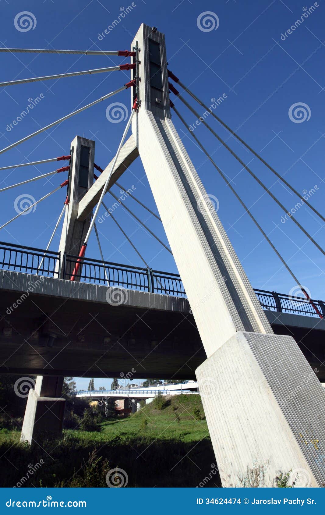 Storey post under bridge stock photo. Image of waterfall - 34624474