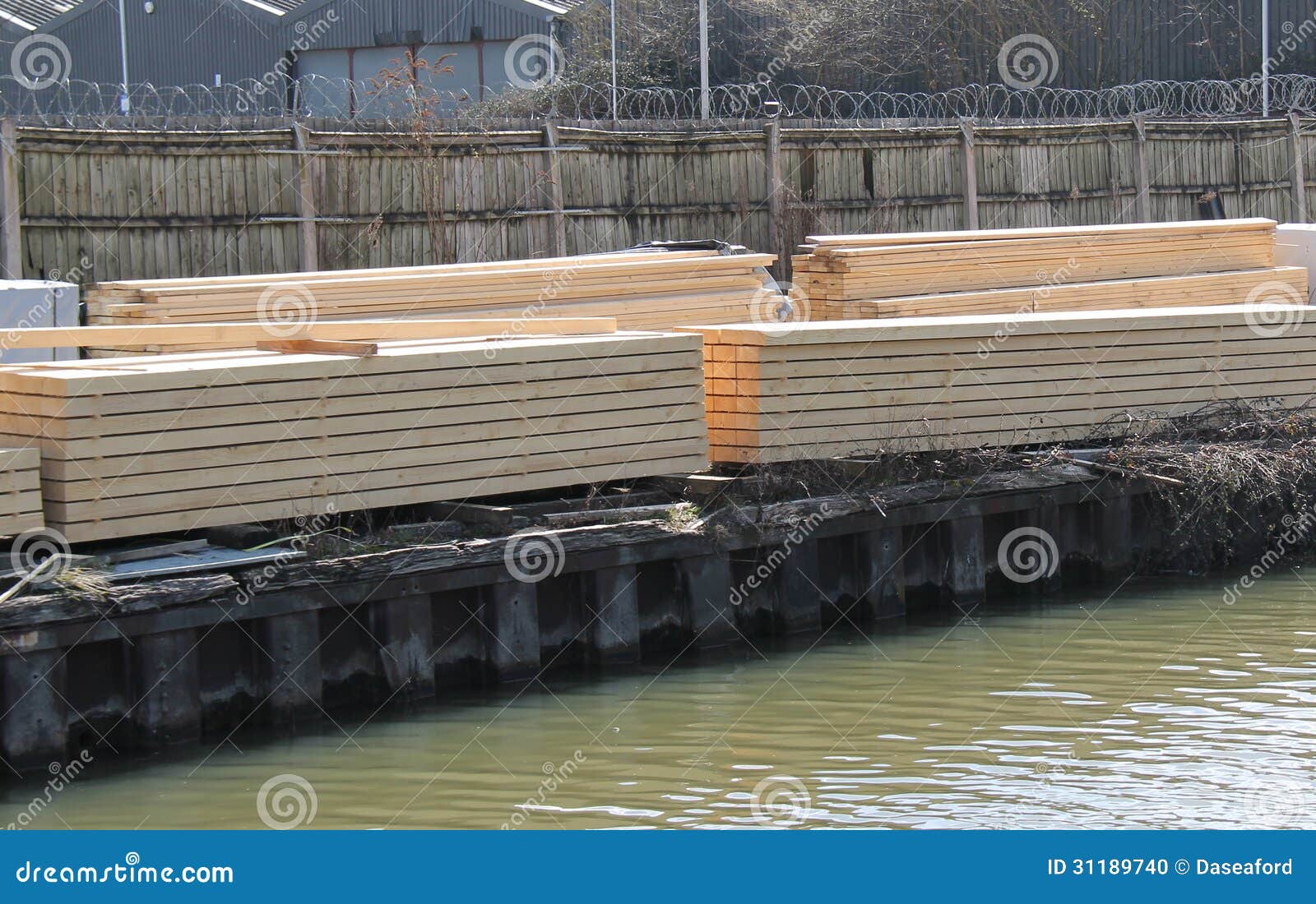 Storing Timber. stock photo. Image of nature, stack, planks - 31189740