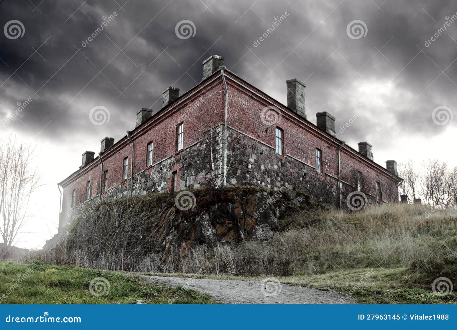 Storm stock image. Image of ancient, homestead, horror - 27963145