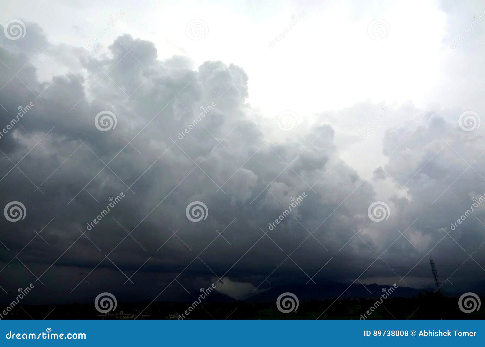Storm stock photo. Image of weather, creepy, storm, hell - 89738008
