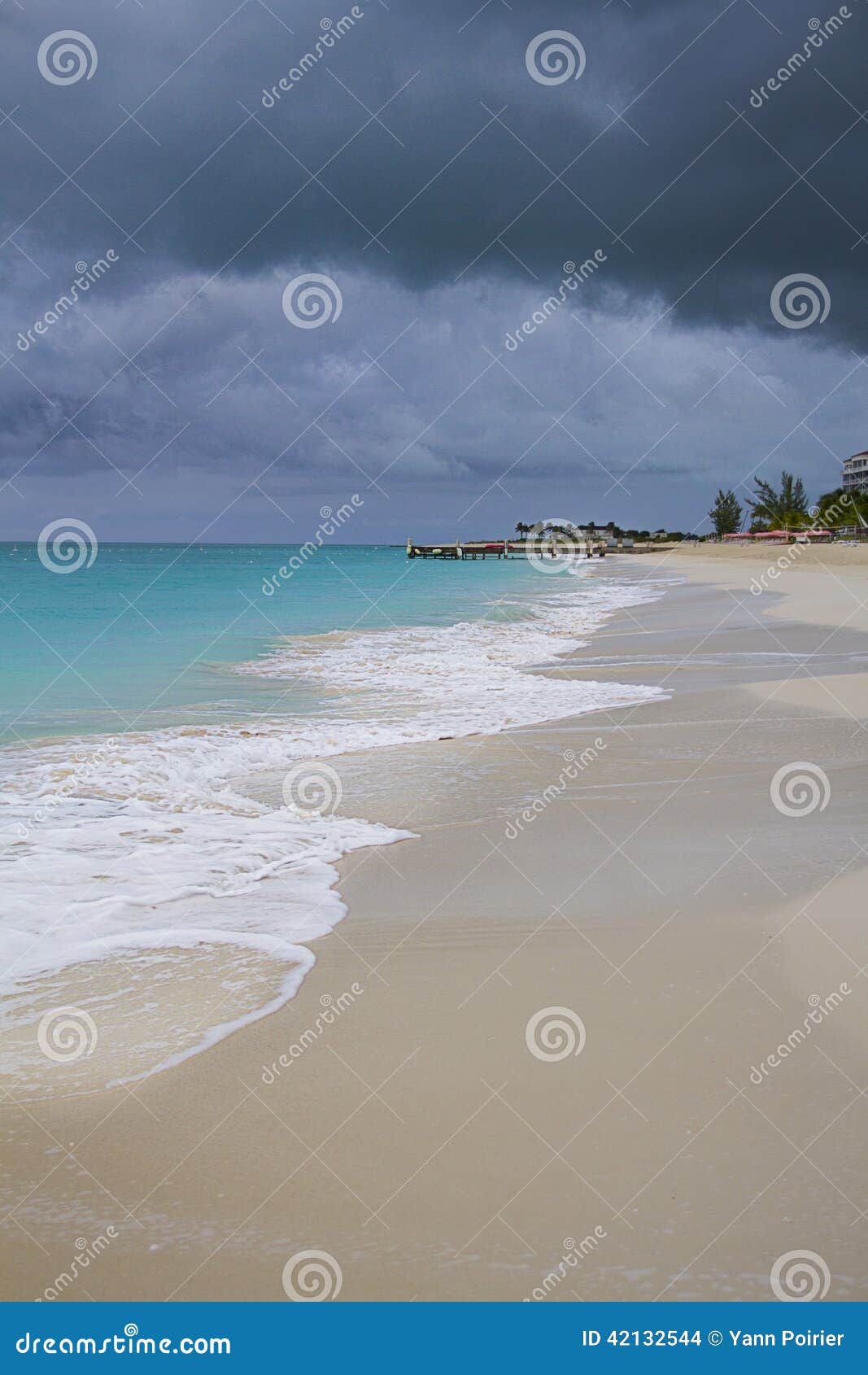 Storm beach stock photo. Image of resort, atlantic, turk - 42132544