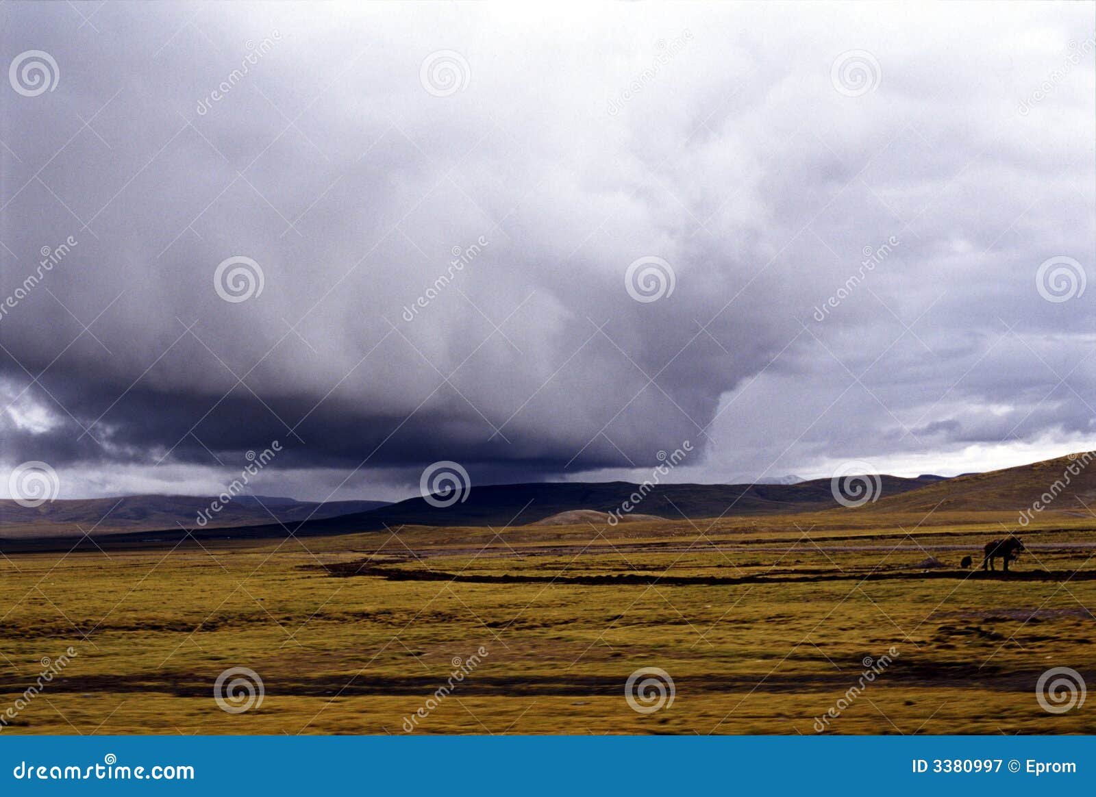 Storm big cloud,supercell stock image. Image of rain, dramatic - 3380997