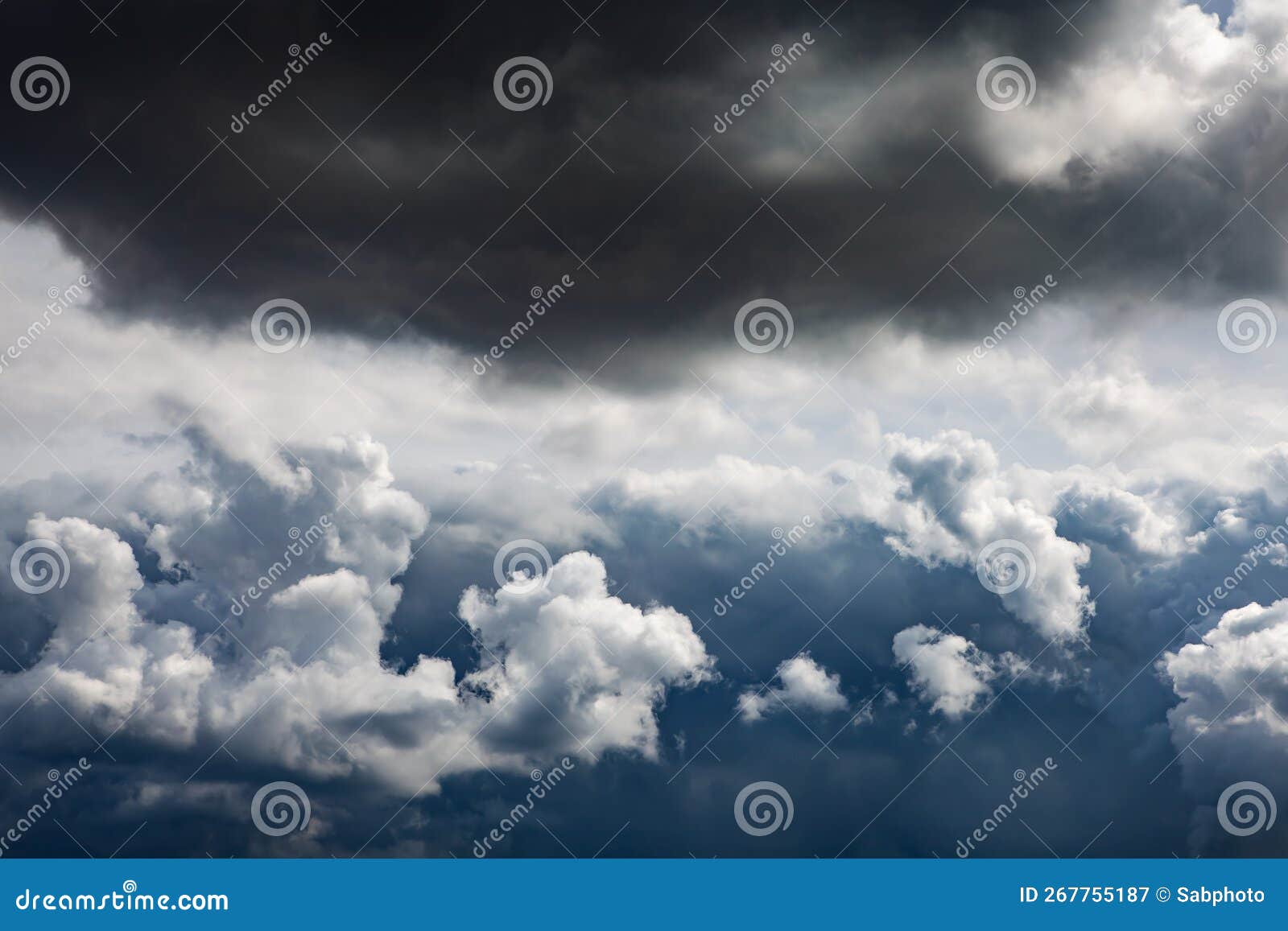 Storm Clouds Background stock image. Image of cumulonimbus - 267755187