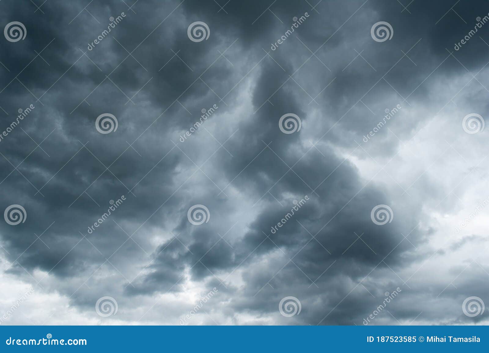Storm Clouds in the Morning Stock Image - Image of outdoors, stormy ...