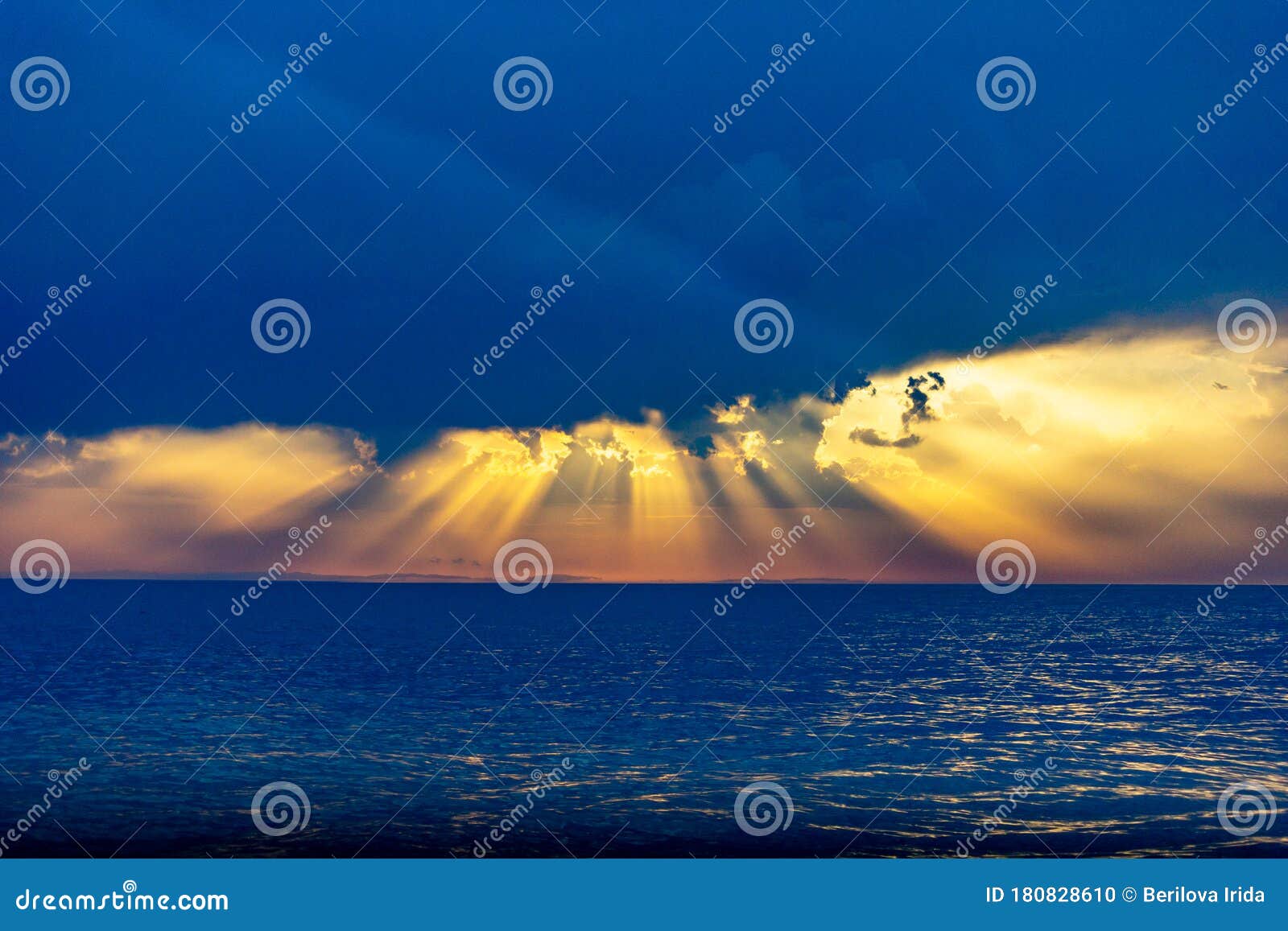 Storm Clouds and Raging Waves in the Sea. Stock Photo - Image of road ...