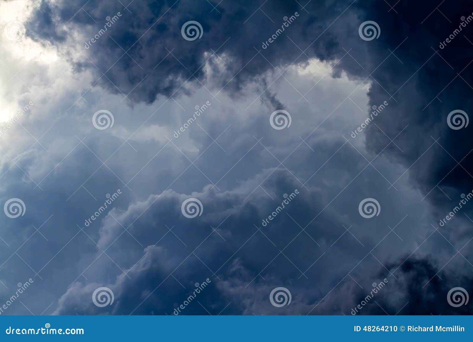 Storm Clouds in the Sky. Power. Danger. Strength. Stock Photo - Image ...