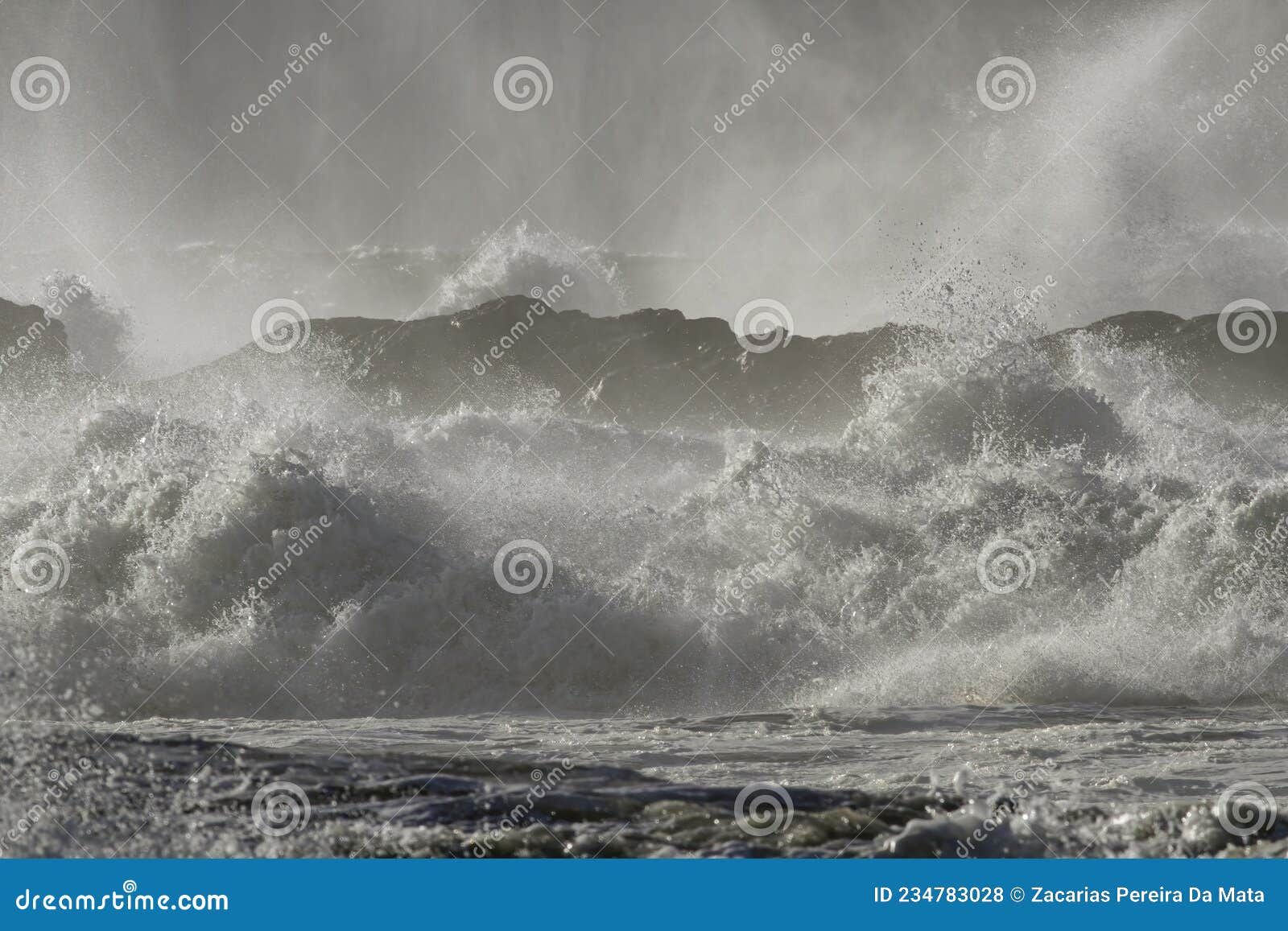 Storm on the coast stock photo. Image of ocean, high - 234783028