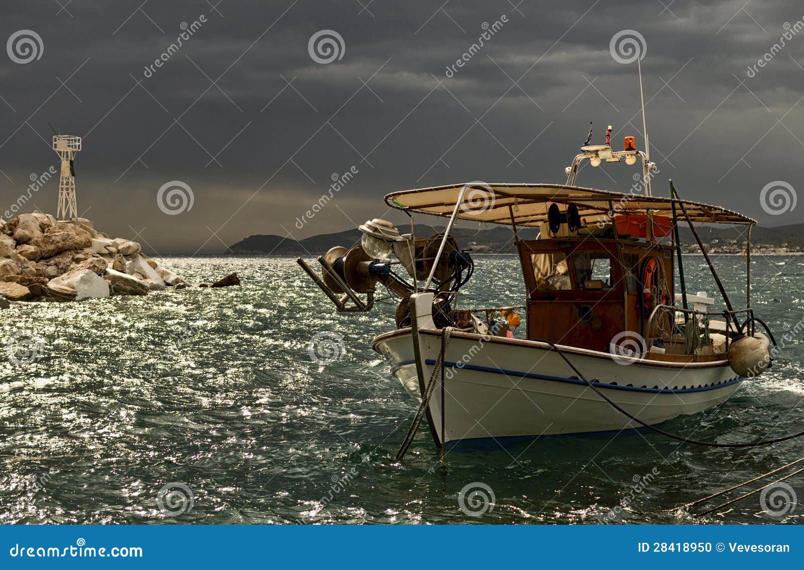 Storm coming stock photo. Image of sailor, stormy, coming - 28418950