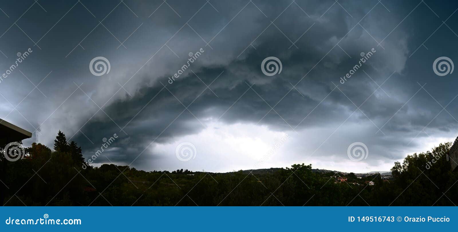 Storm, cyclone, hurricane stock image. Image of landscape - 149516743