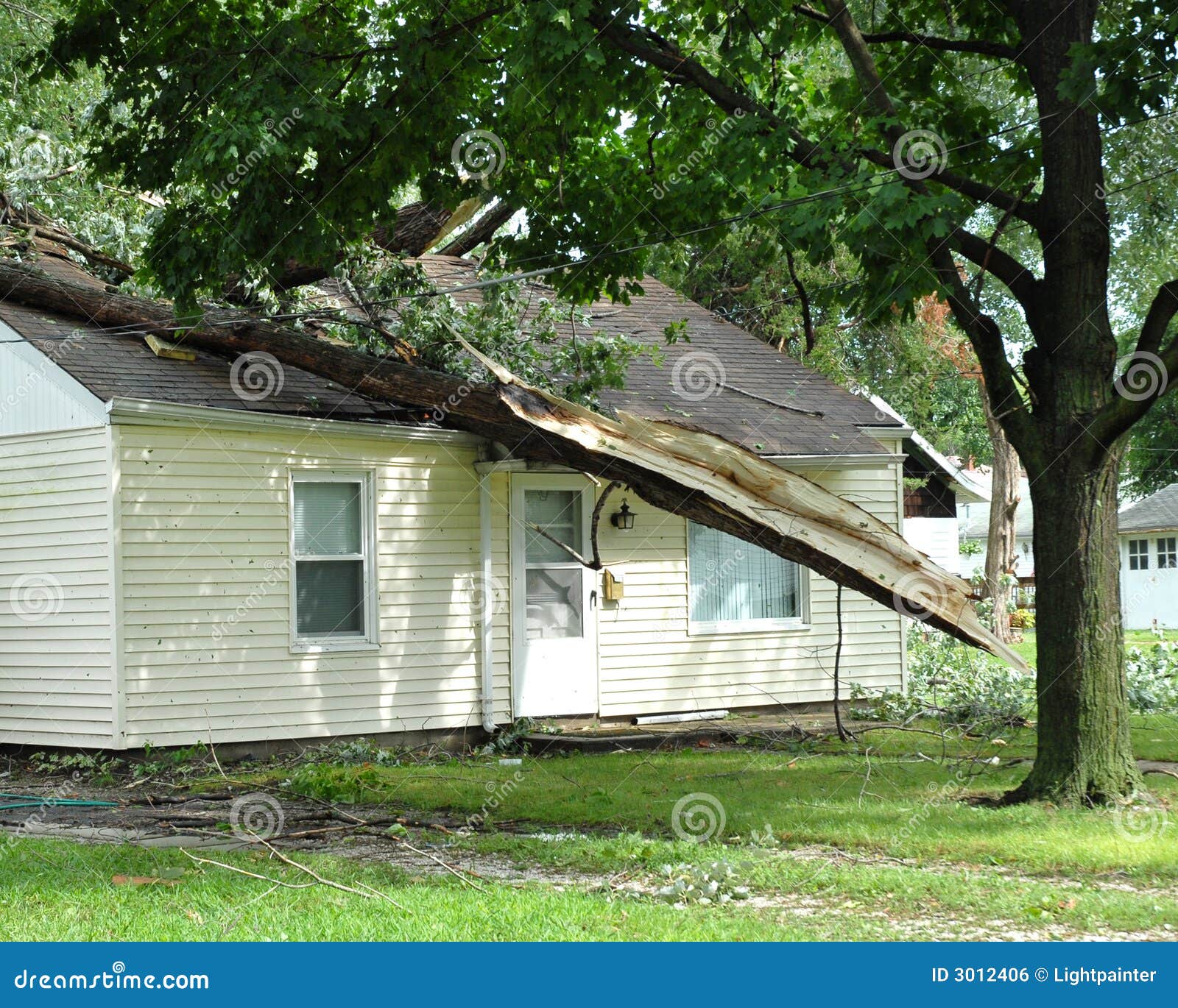 Storm Damage Stock Image | CartoonDealer.com #31714435
