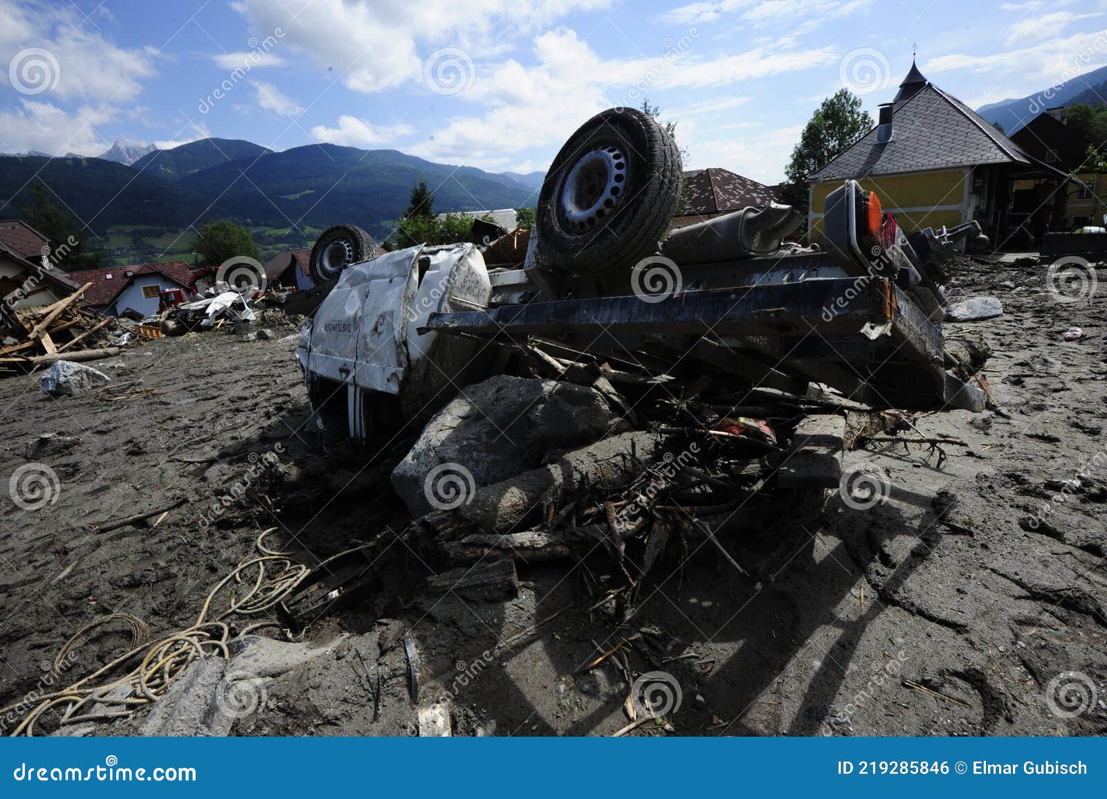 Storm Damage after a Severe Storm Stock Photo - Image of hurricane ...