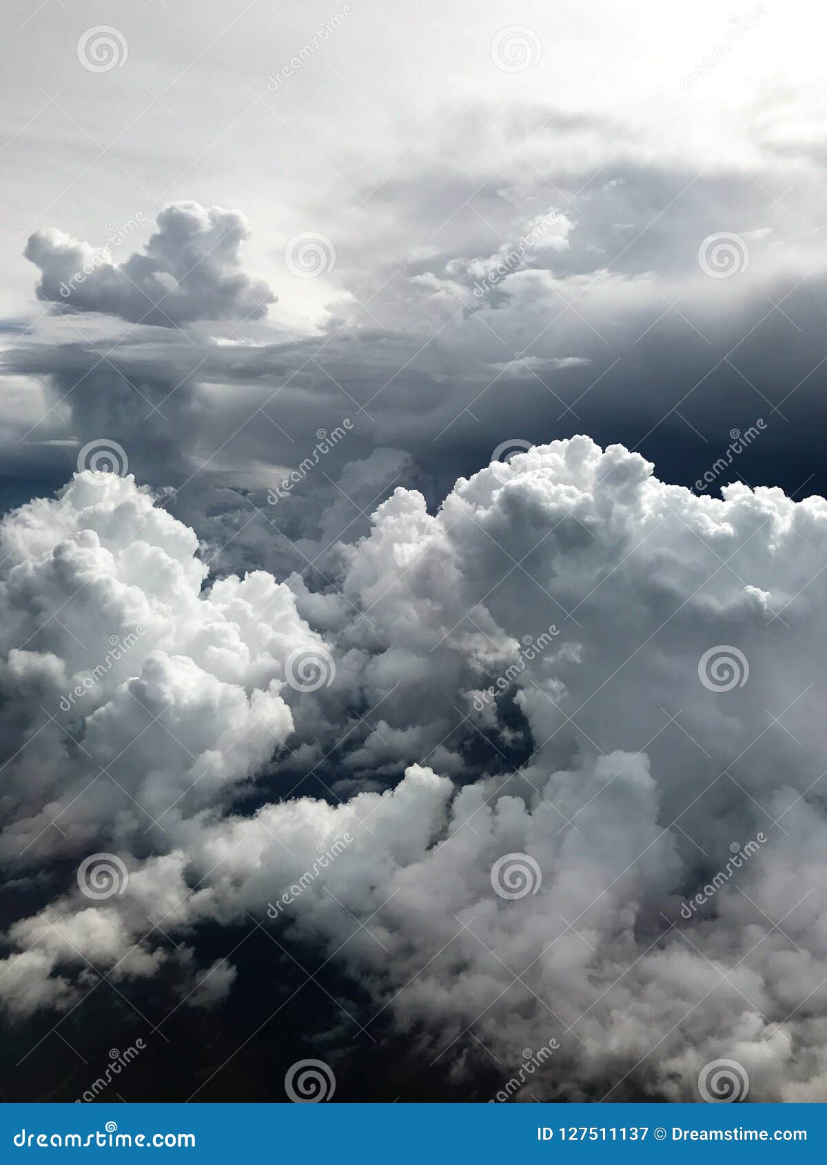 Dangerous Cloudy Sky, Cloudscape, Sky View Stock Image - Image of ...