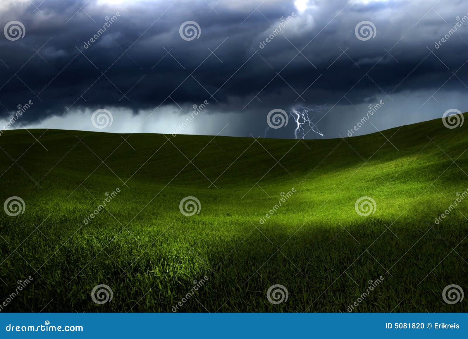 Storm day stock photo. Image of country, cloud, crops - 5081820