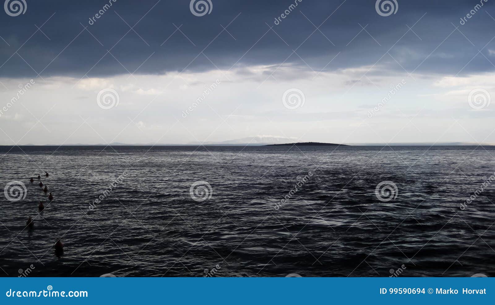 A storm in the distance stock photo. Image of thunderstorm - 99590694