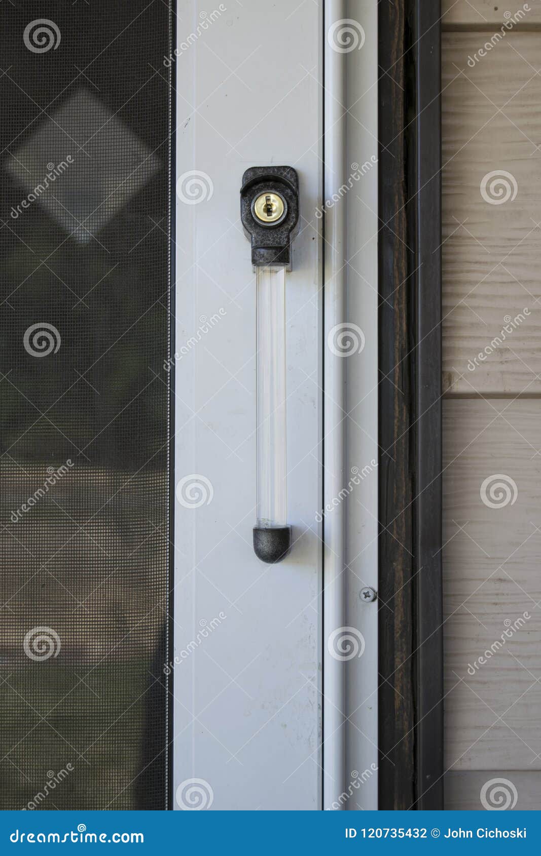 Plastic Storm Water Outlet With Rip-rap Protruding From A Grass ...