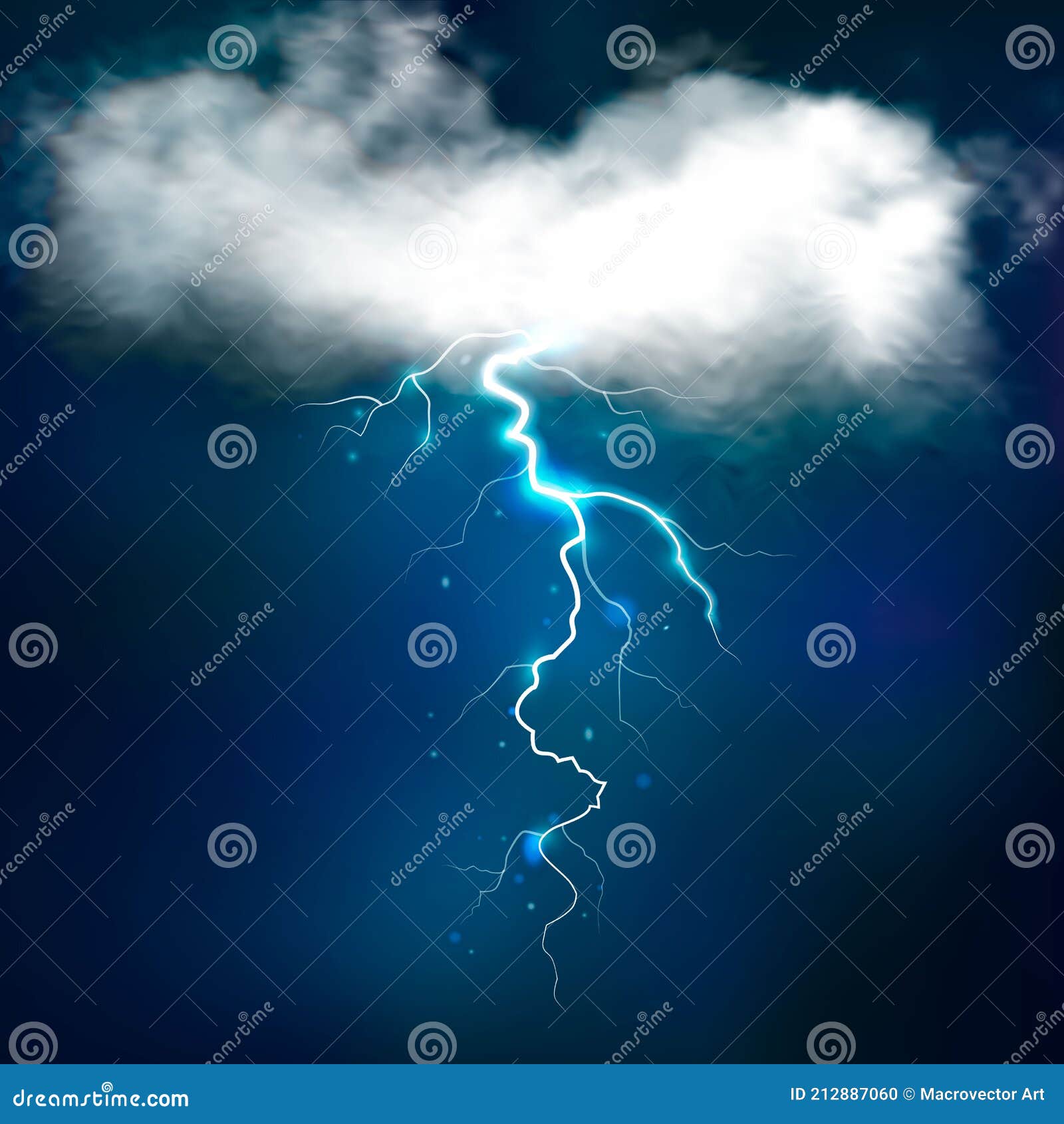 Storm Effects Background stock vector. Illustration of design - 212887060