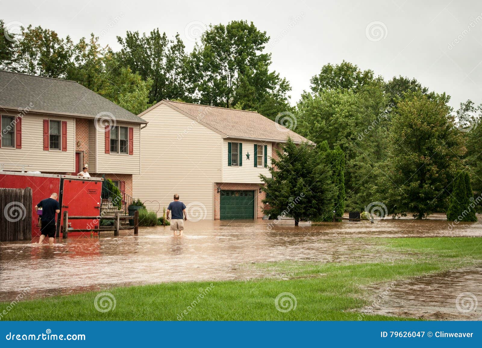 Storm Flooding editorial photography. Image of danger - 79626047