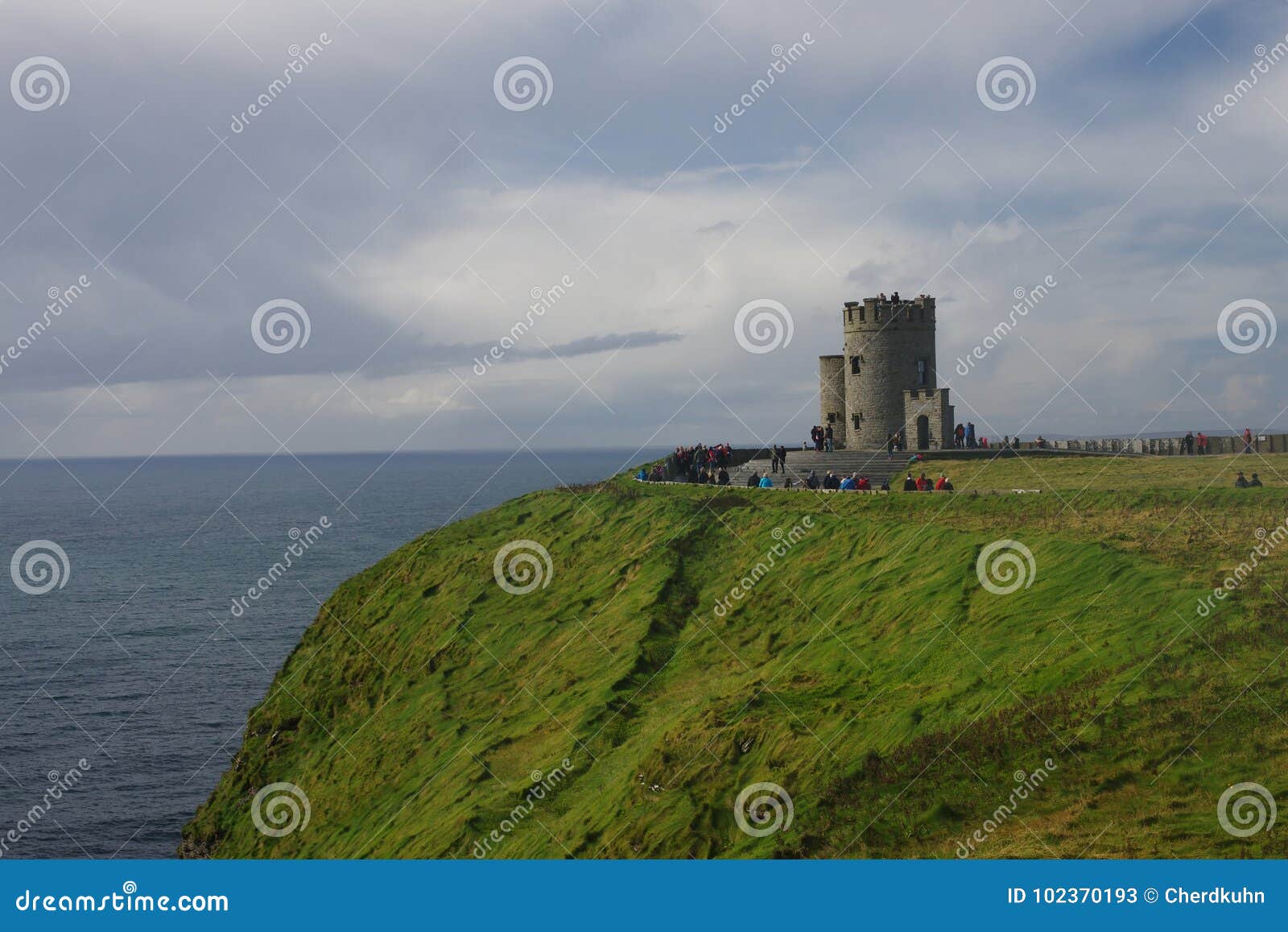 A Storm Has Passed Over the Cliffs of Moher Stock Image - Image of ...