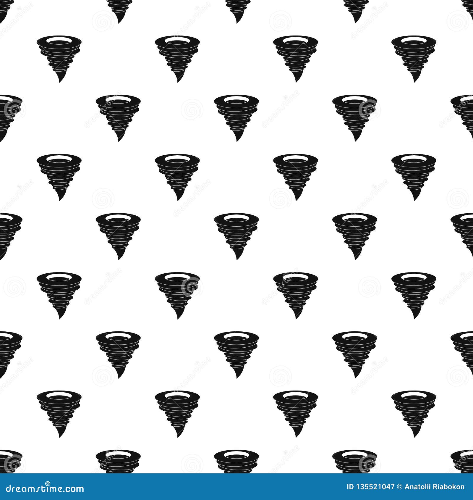Storm Hurricane Pattern Seamless Vector Stock Vector - Illustration of ...