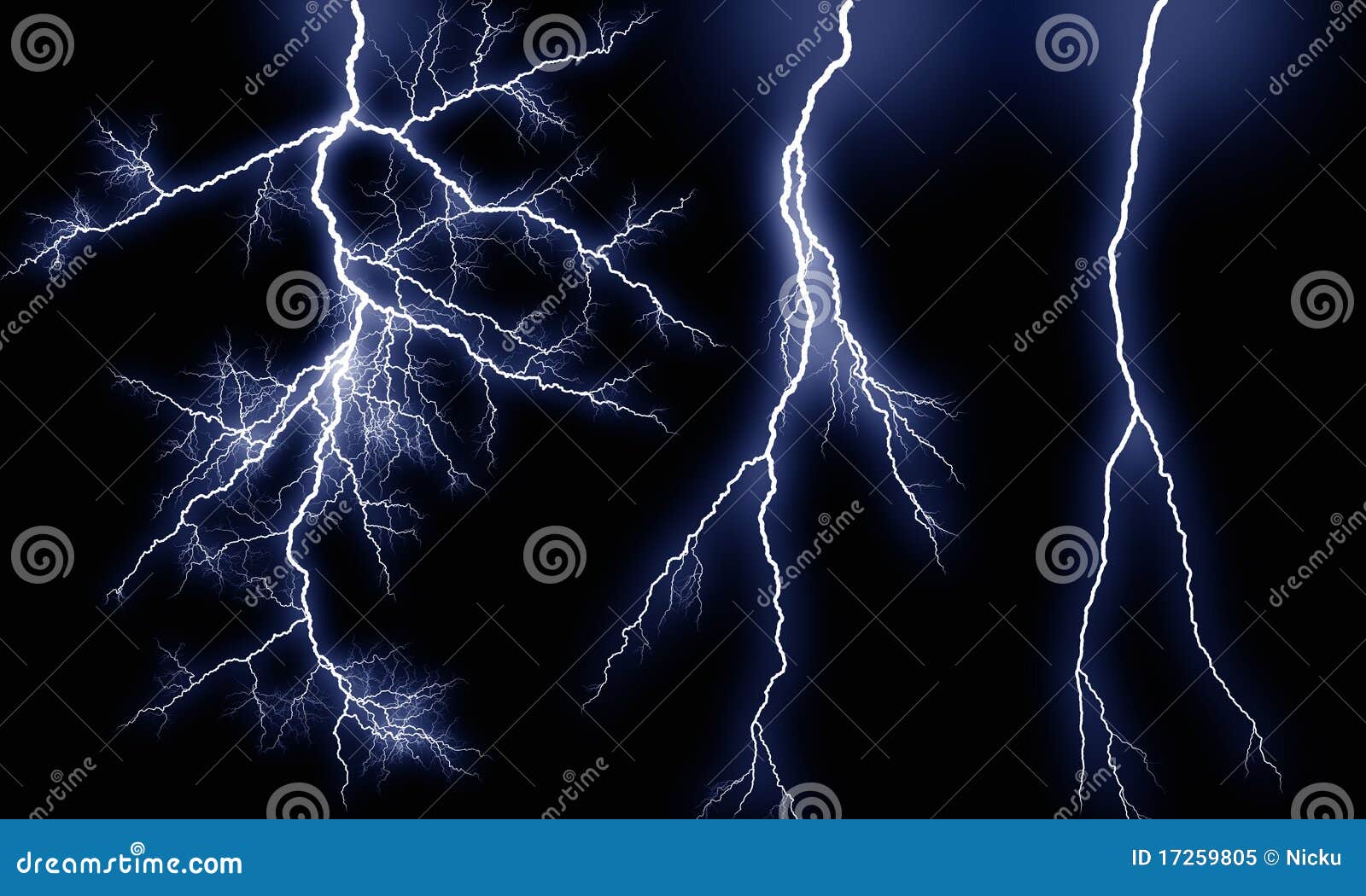 Storm Lightning Types Stock Image | CartoonDealer.com #17259805