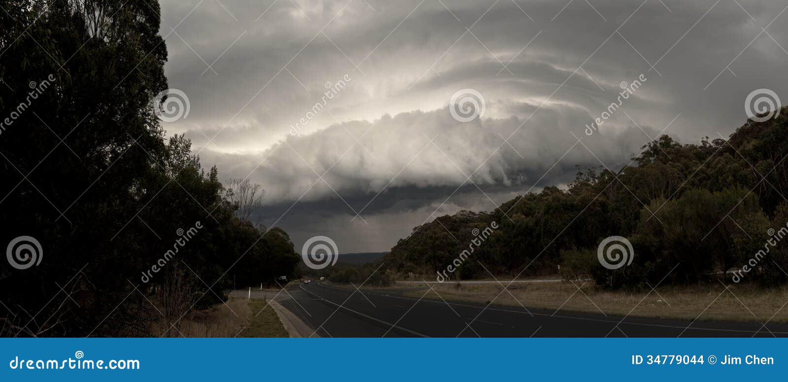 The Storm at Outback of New South Wales Stock Photo - Image of ...
