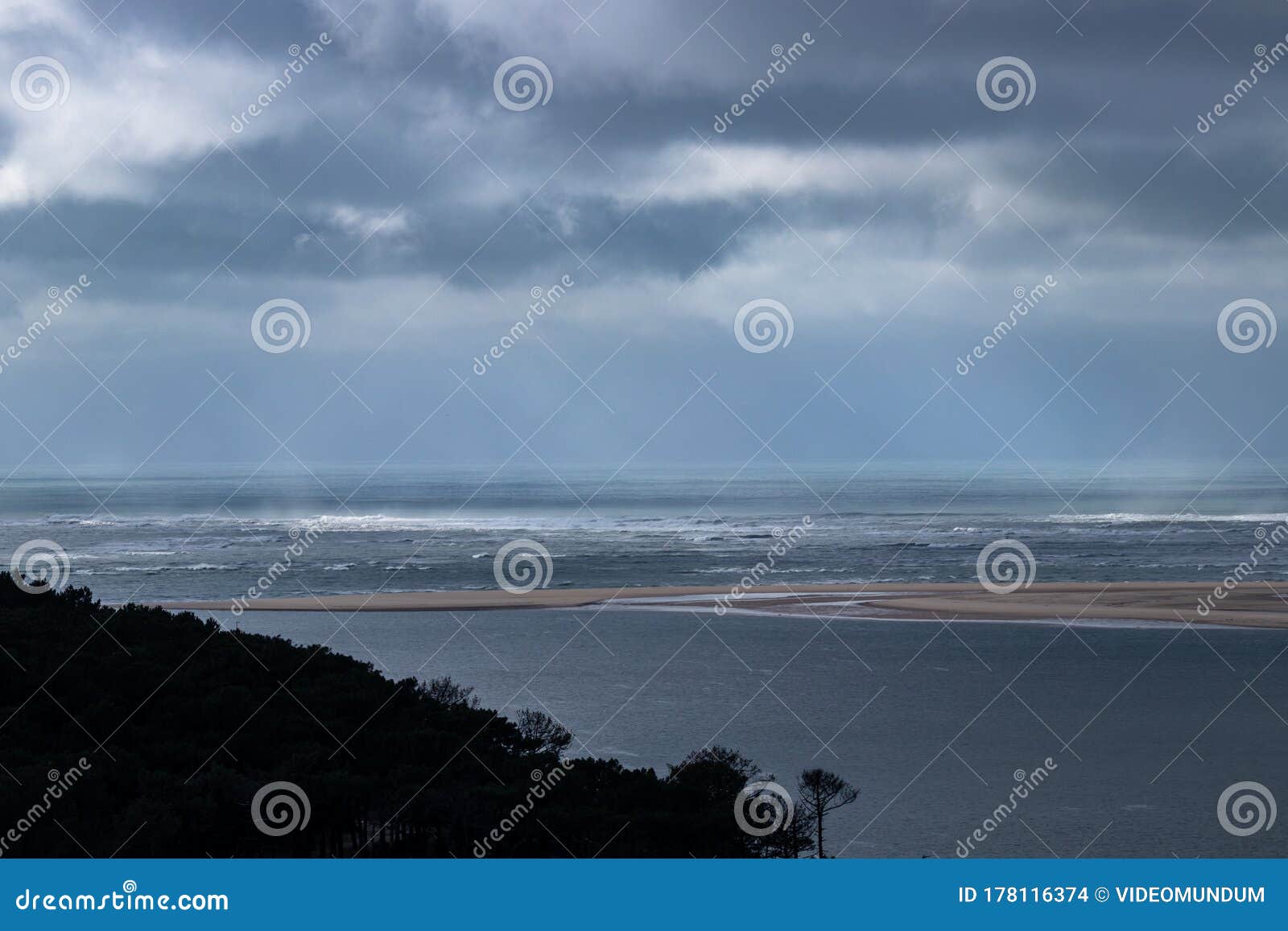 Storm Over the Ocean: Swirl Patterns Stock Photo - Image of autumn ...