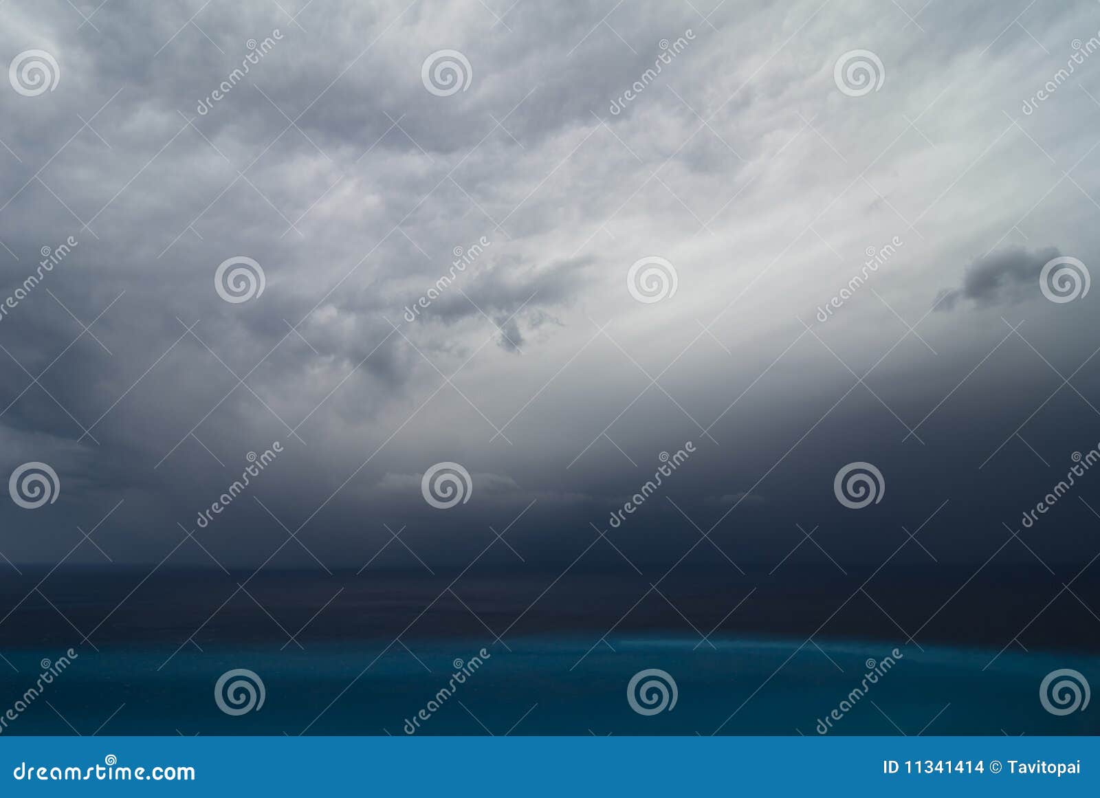 Storm over the sea stock photo. Image of environment - 11341414
